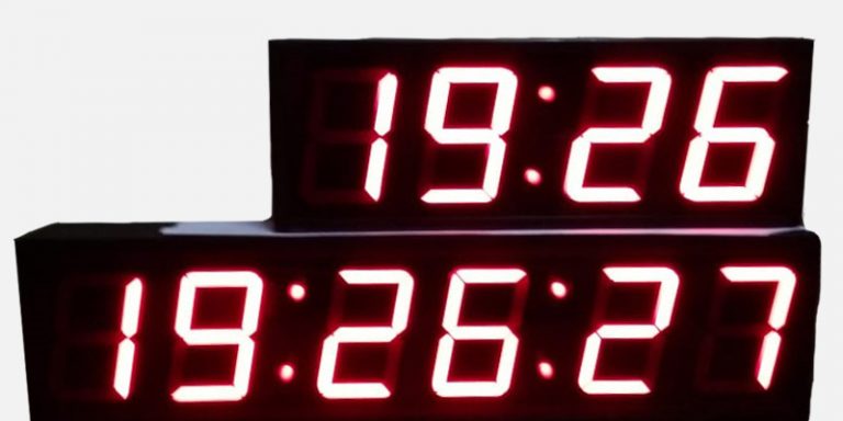 Ethernet Based Clock | Divine Cirkits & Components | Display | Digital ...